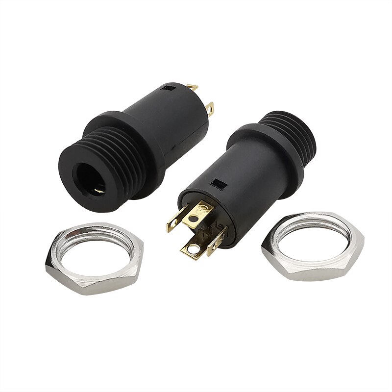 PJ-3164 3.5mm 4 Pin Headphone Jack Stereo Panel Mo... – Grandado