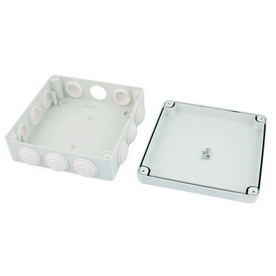 White ABS Dustproof IP65 Enclosure Square Junction... – Grandado