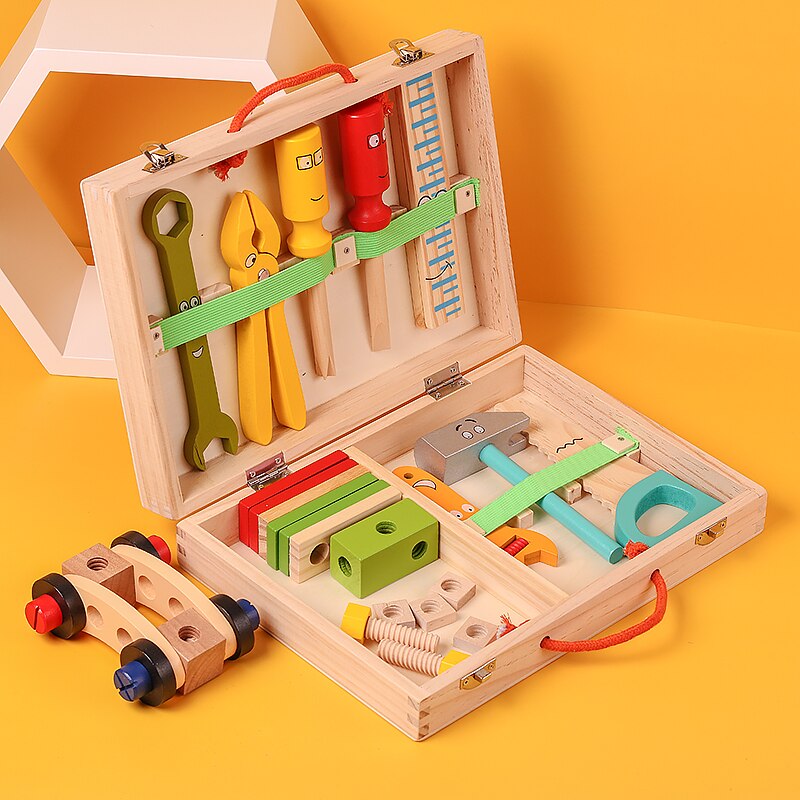 3 to 6 years old children's educational wooden too... – Grandado