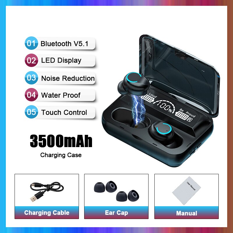 Tws Draadloze Bluetooth Koptelefoon 2022 Hd Ruison... – Vicedeal