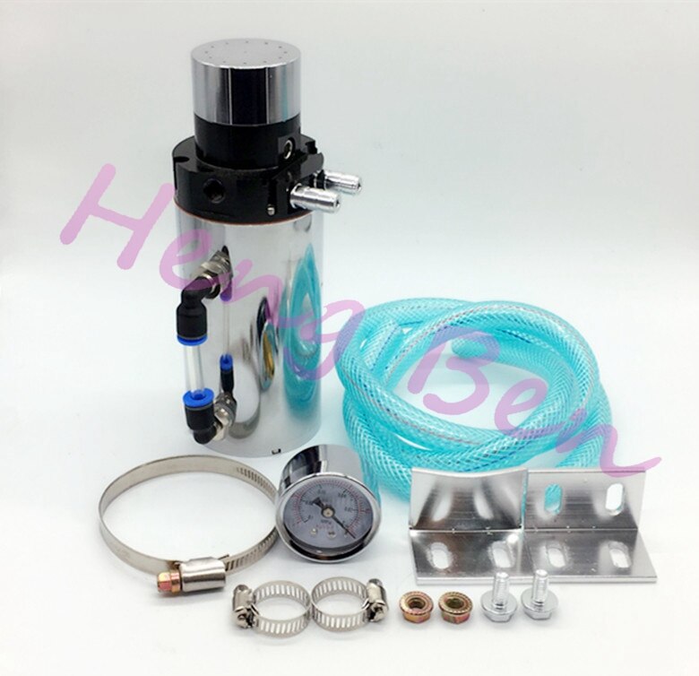 ALUMINUM ENGINE OIL CATCH RESERVOIR BREATHER TANK ... – Grandado