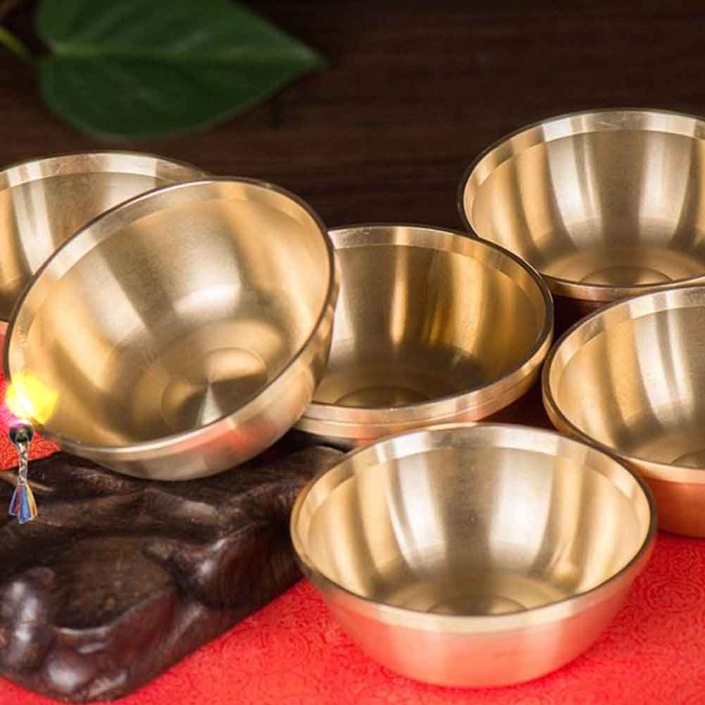 7 pièces Religion cuivre sanctuaires fond Plat déc... – Grandado