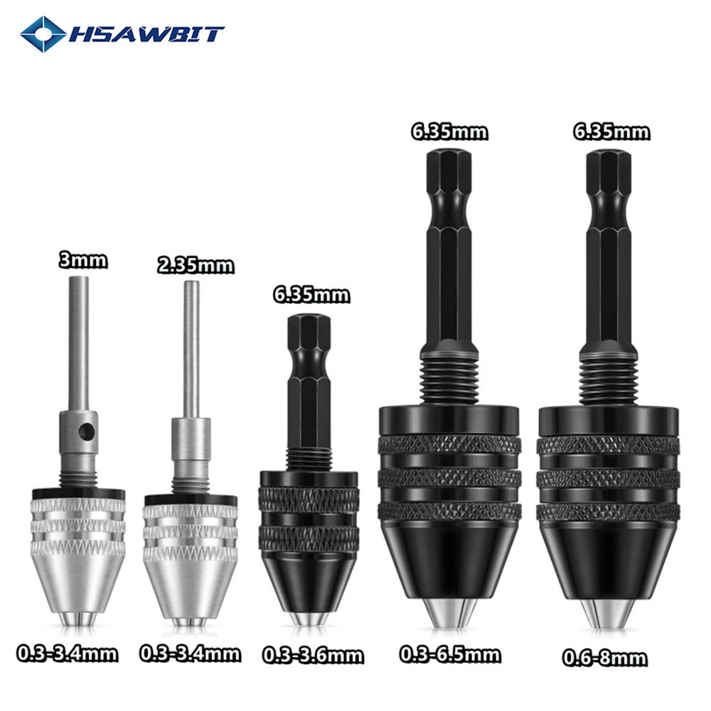 1PC Quick Change Keyless Drill Bit Chuck Hex Shank... – Vicedeal