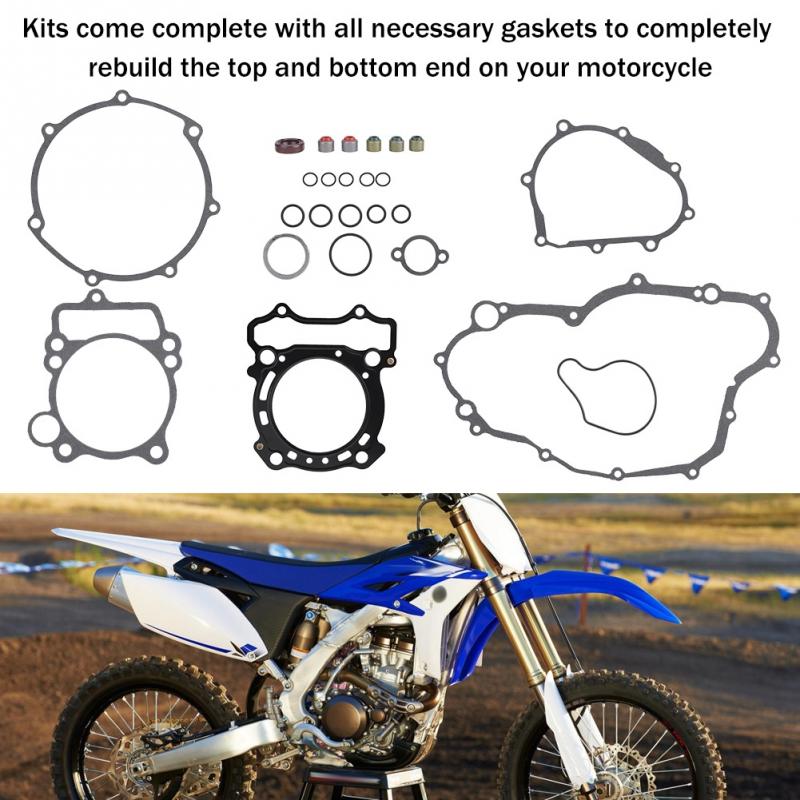 1 Set Motorcycle Complete Gasket Kit Top Bottom En... – Grandado
