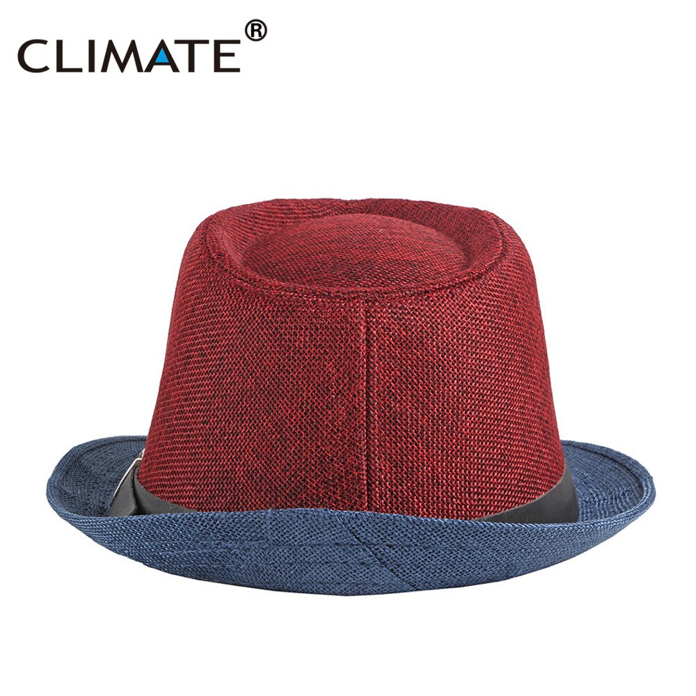 CLIMATE Men Summer Hat Cool Vintage Men Summer Fed... – Grandado