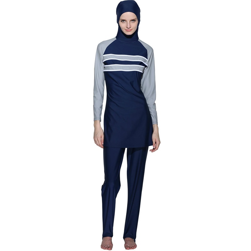 Full Coverage Muslim Swimwear Islamic Women Modest... – Vicedeal