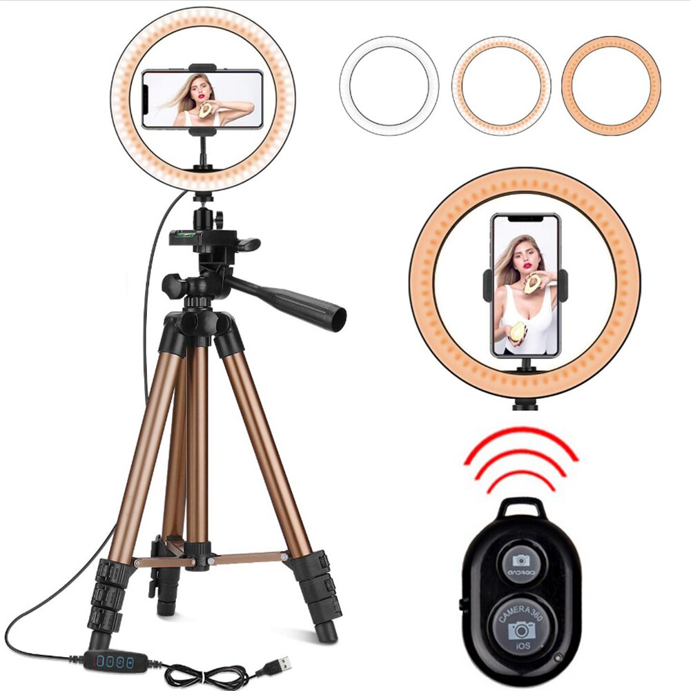 8Inch Led Selfie Ring Licht Fotografie Ringlicht T... – Grandado