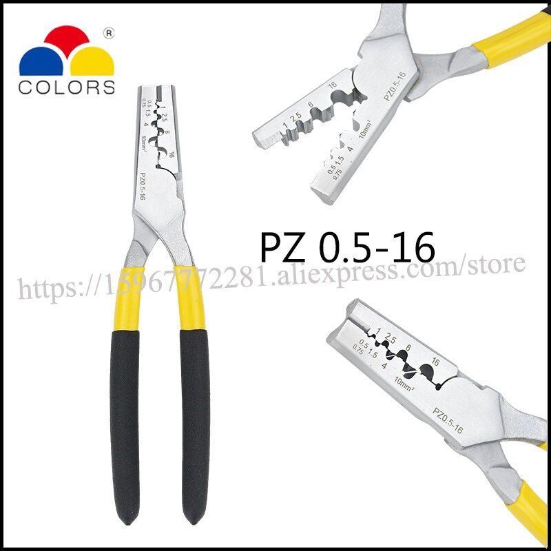 PZ0.5-16 hand tool germany style small crimping pl... – Grandado