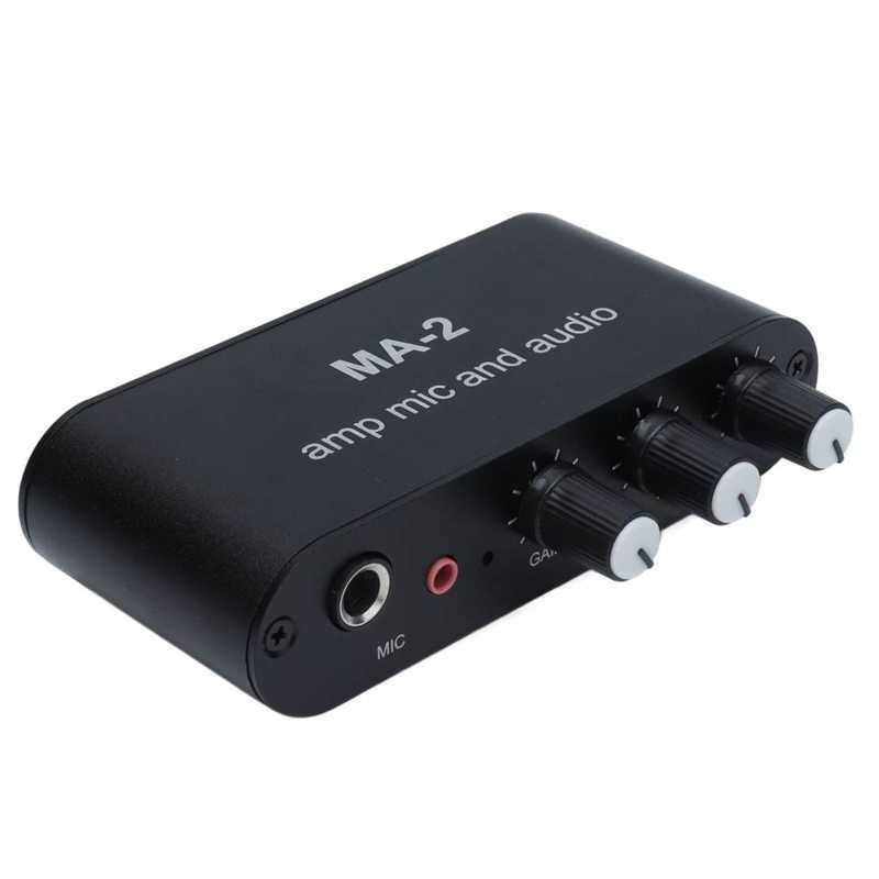 Phonograph Preamp 3.5mm Condenser Microphones Mini... – Grandado