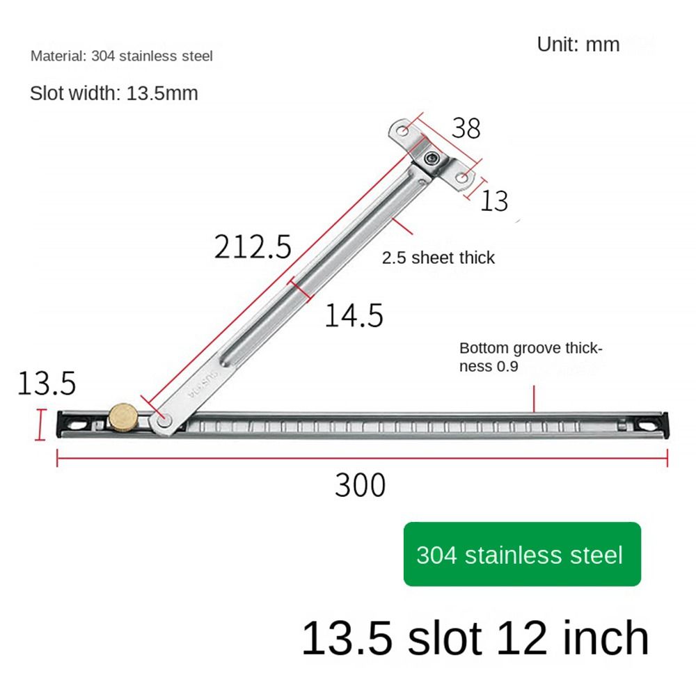 Stainless Steel Window Windproof Brace Window Supp... – Grandado