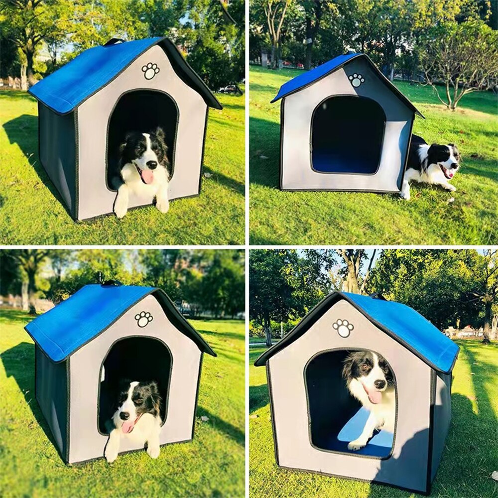 Pet House Outdoor Waterproof Weatherproof Dog Kenn... – Grandado