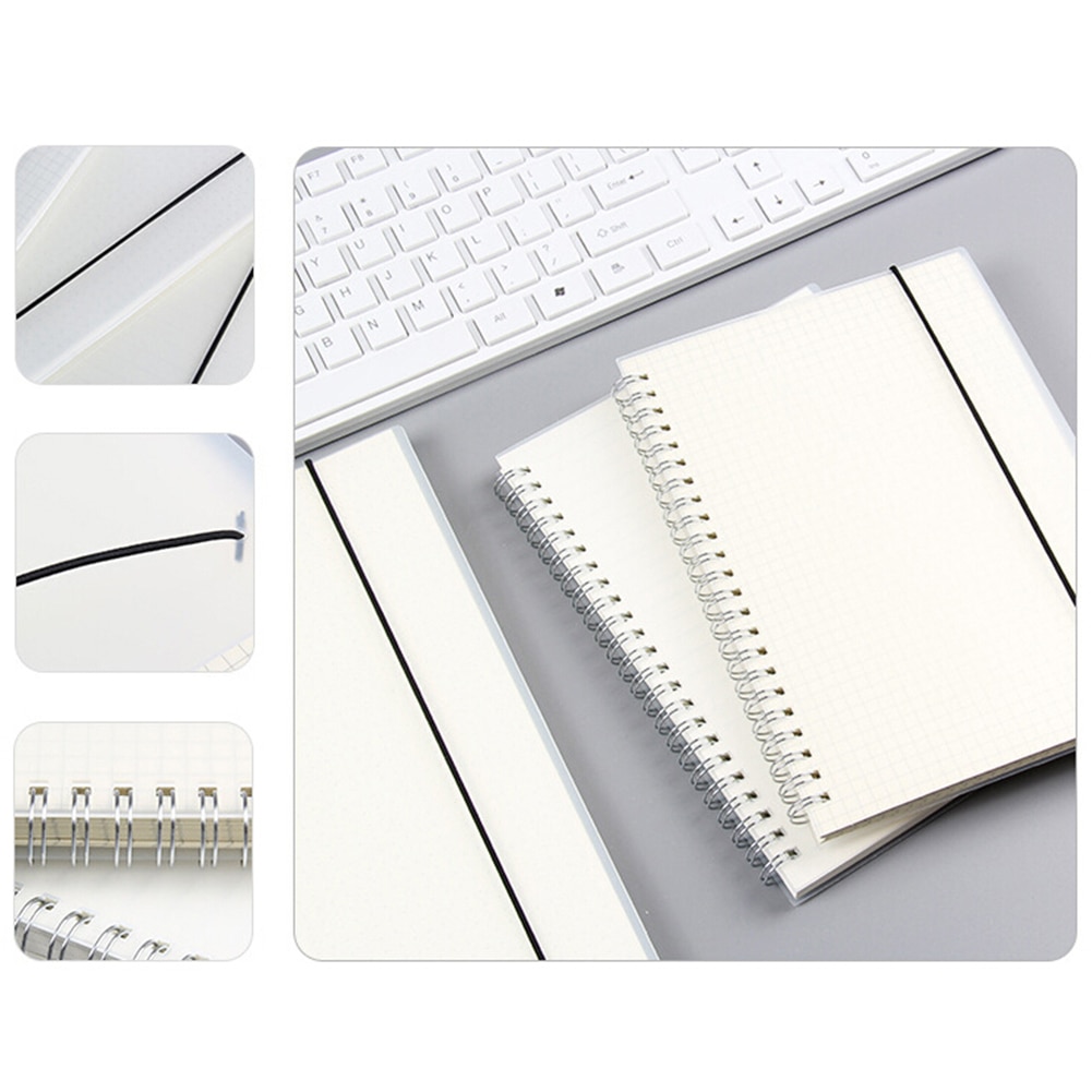 A5/A6 Spiral Book Coil To Do Notebook Blank Grid L... – Grandado