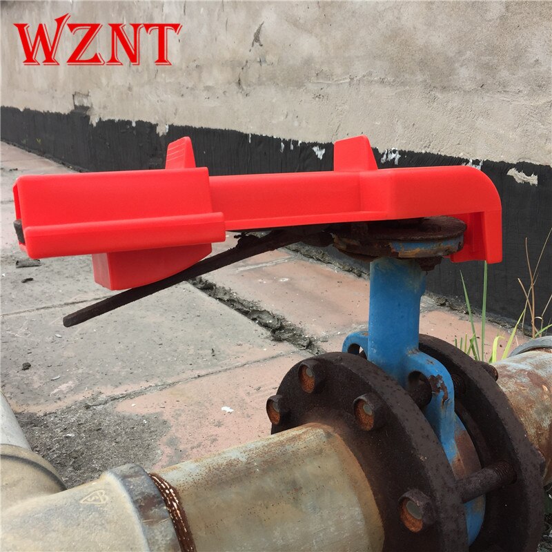 Red 8mm-45mm safety butterfly valve locking valve ... – Grandado