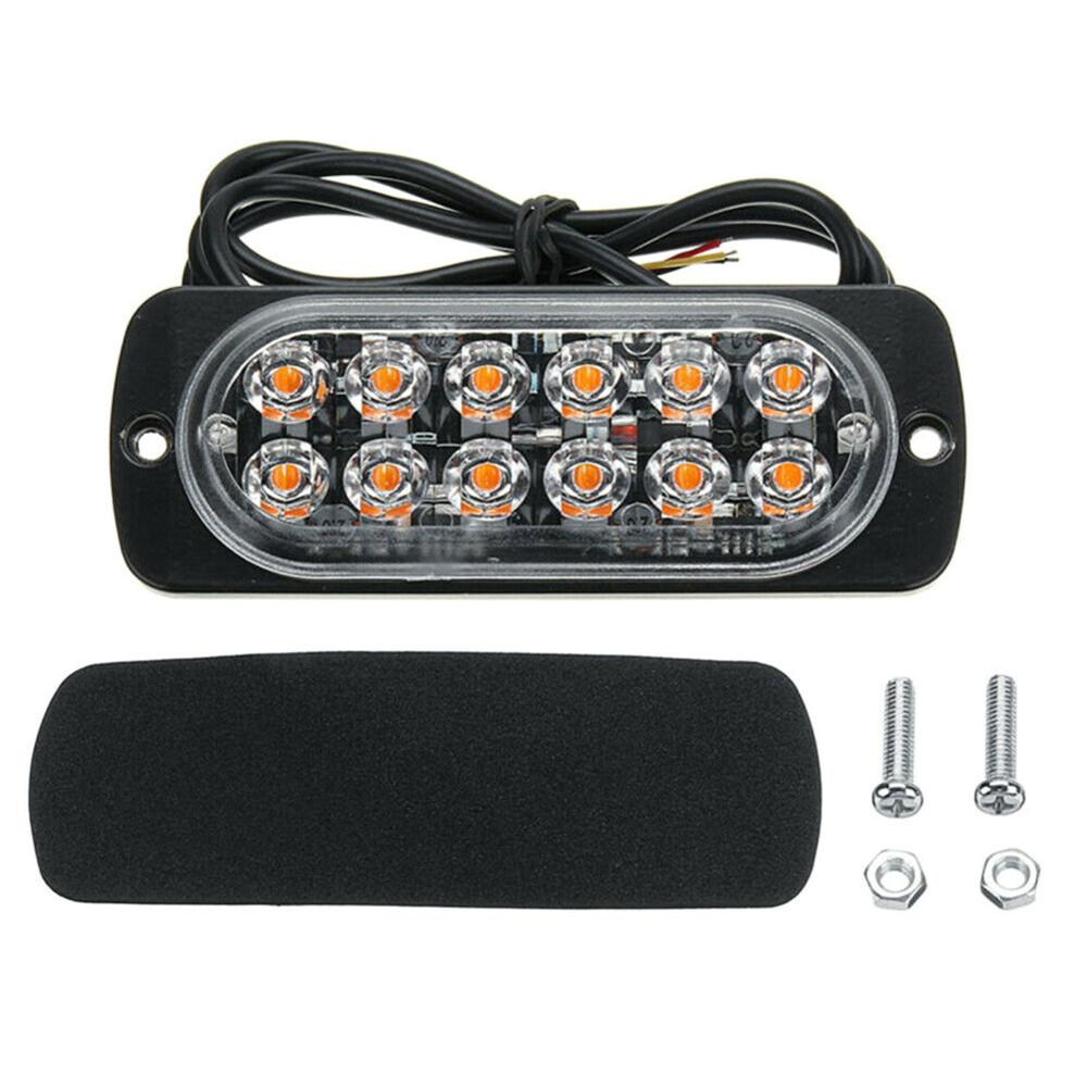 36W 12V Emergency 12LED Urgent Light Flash Light B... – Grandado