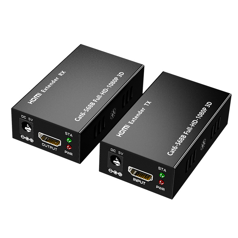 HW-YD60 Hdmi Extender 60M Hdmi Enkel Netwerk Kabel... – Grandado