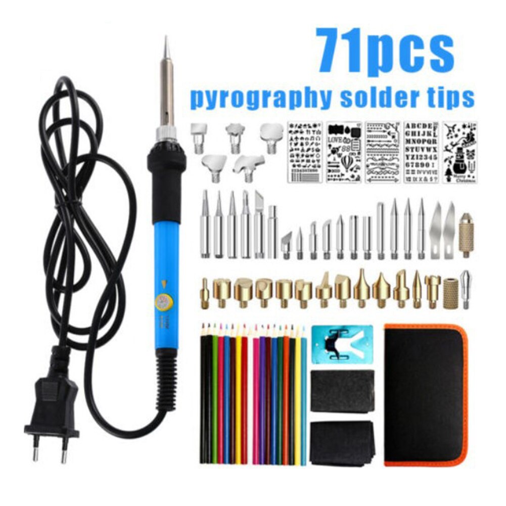 60W 110/220V Soldeerbout Kit 27*15*4.2Cm Pyrograph... – Vicedeal