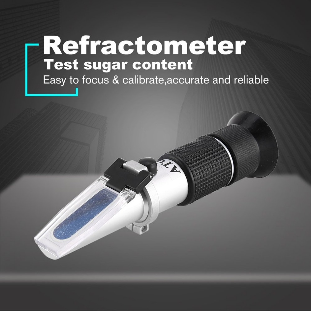 Handheld Refractometer 58-90% Optical Sugar Honey ... – Grandado