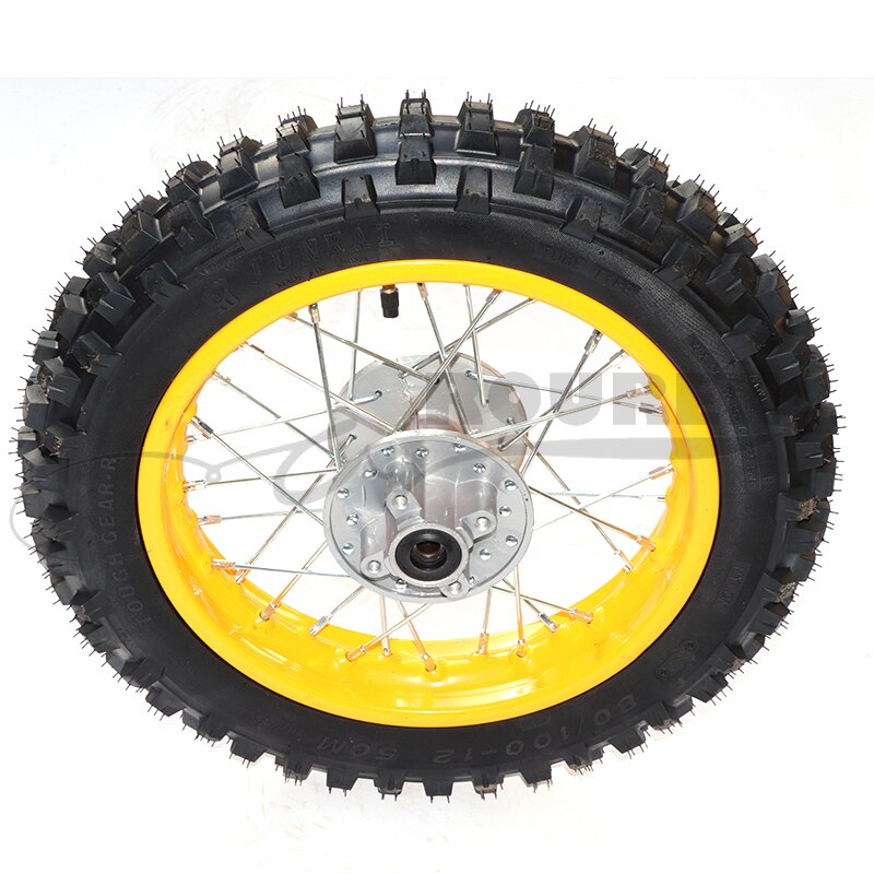 Front 12mm For Pit Bike wheels GuangLi 60/100-14 T... – Grandado