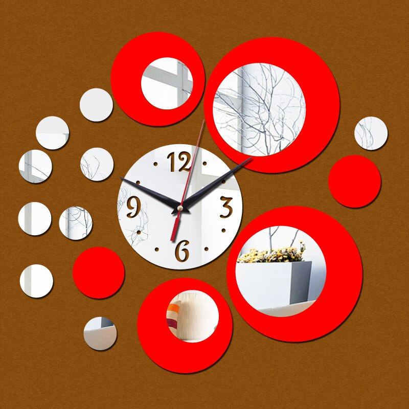 Single Face Watch Diy Abs Plastic Room Clocks Watc... – Grandado
