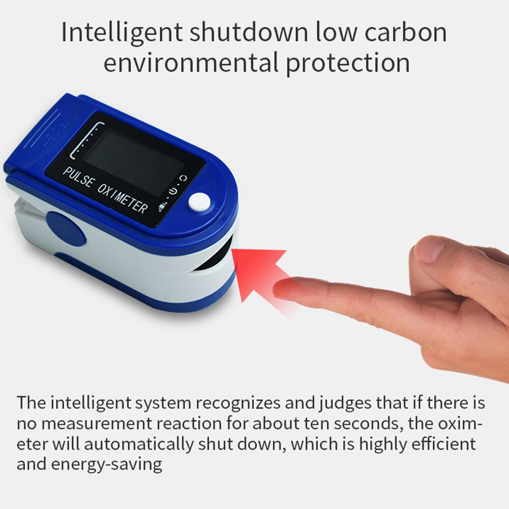 Finger Oximeter Pulse Rate Perfusion Index SPO2 Bl... – Grandado