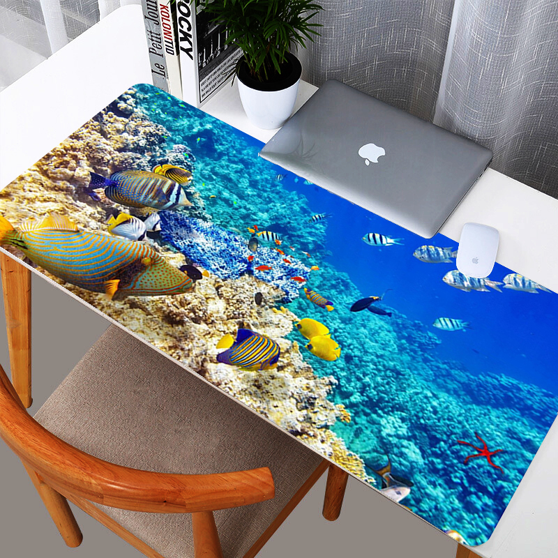 Mouse Pad Tropical Fish Ocean Scenery Gaming Mouse... – Vicedeal