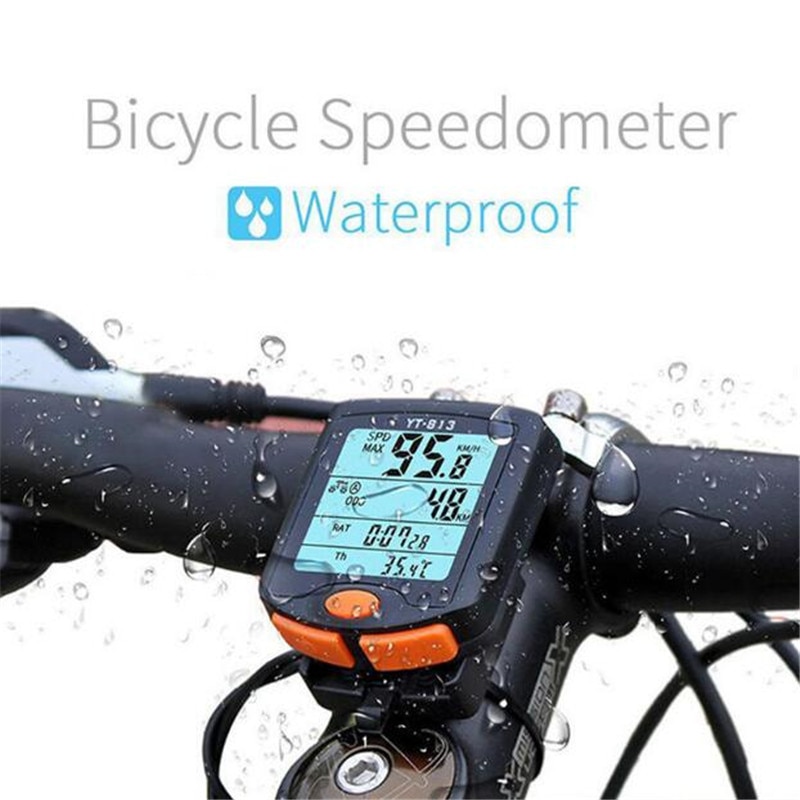YT-813 Wired Bike Speed Meter Digital Bike Compute... – Vicedeal