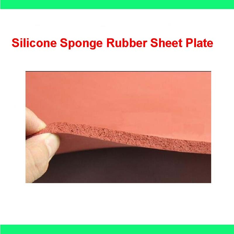 500X500X3MM Silicone Sponge Rubber Sheet Plate Pad... – Grandado