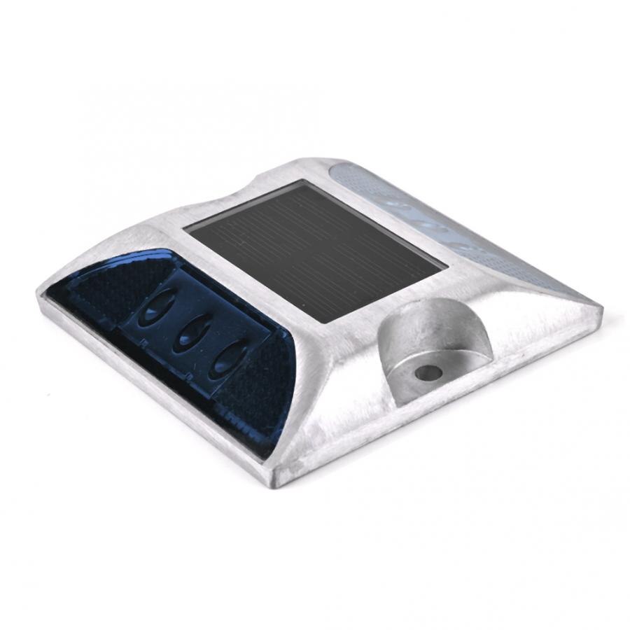 Blue 6 LED Solar Power Ground Marker Lights Waterp... – Vicedeal