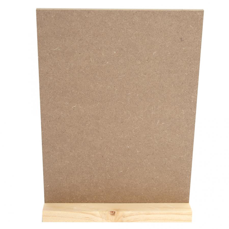 4Set Garden Wooden Blackboard Tablet Rectangular S... – Grandado