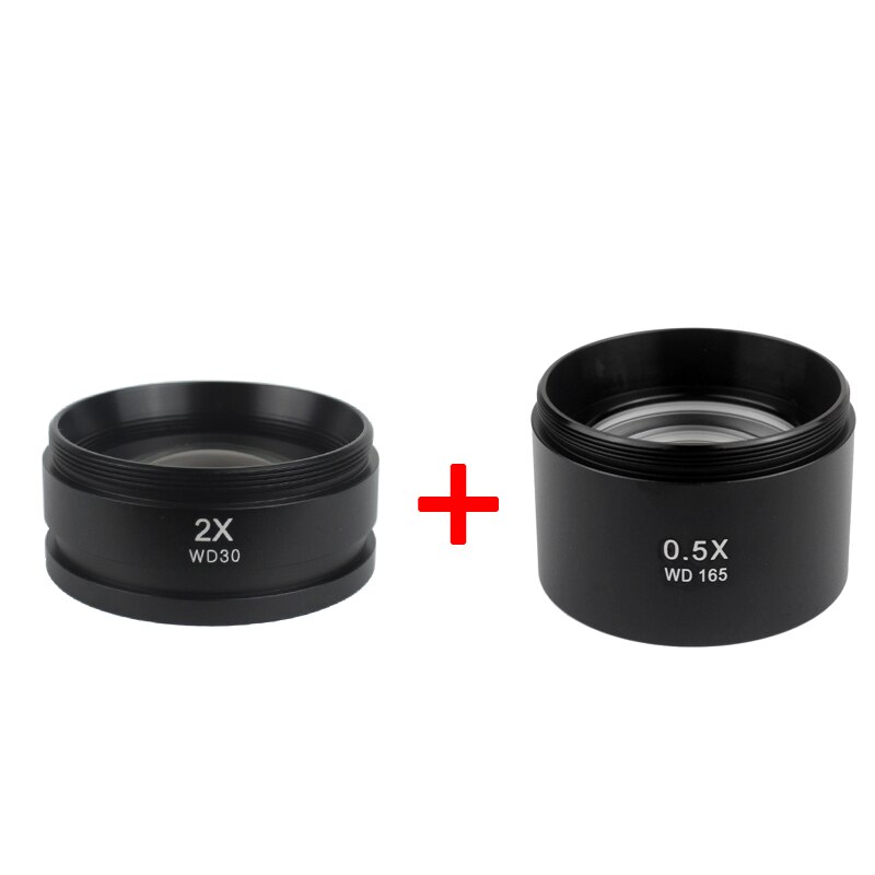 WD165 0.5X 0.7X 1.0X 2.0X Extra Objecten Lens Micr... – Vicedeal