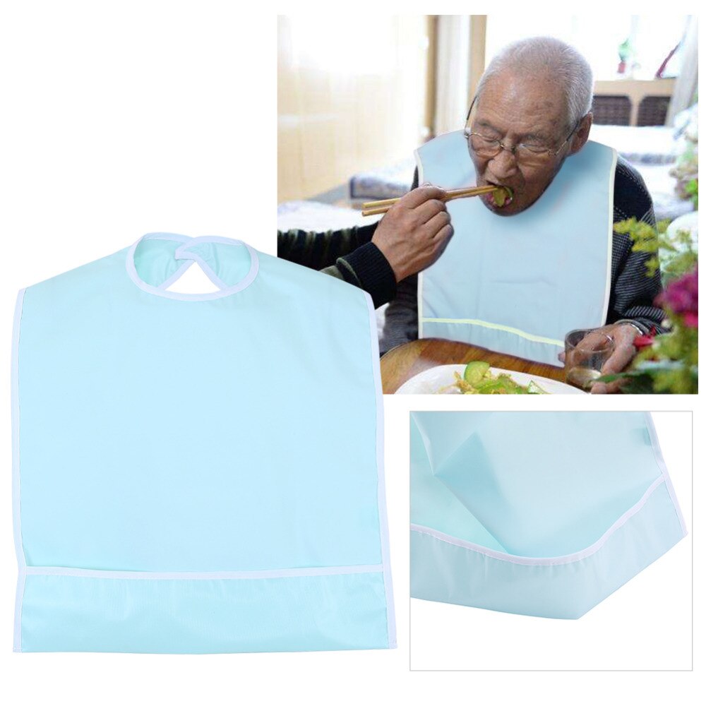 waterproof adult mealtime bib elder bibs adult old... – Vicedeal