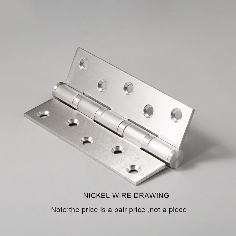 one pair / 5 inch/hinges Furniture hinges black Do... – Grandado