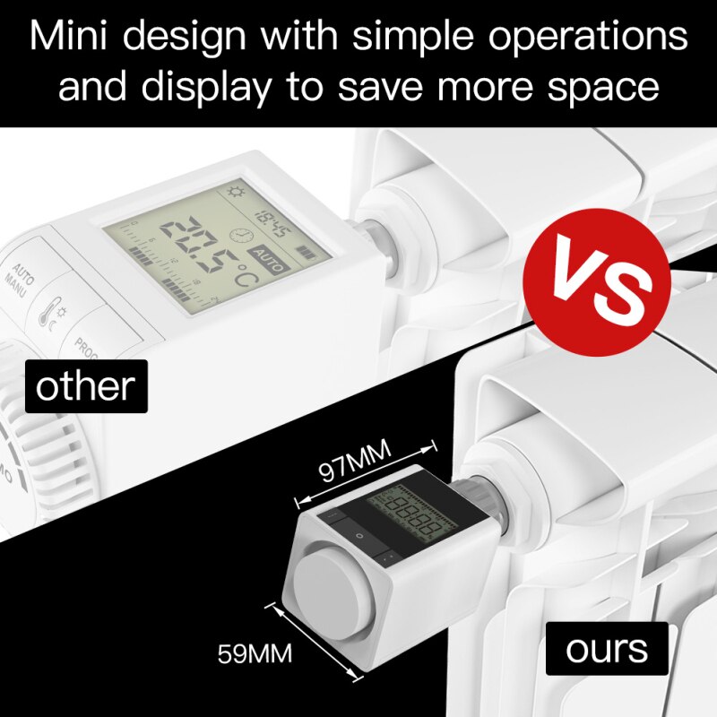 Tuya ZigBee 3.0 Smart Thermostat Heater TRV Thermo... – Grandado
