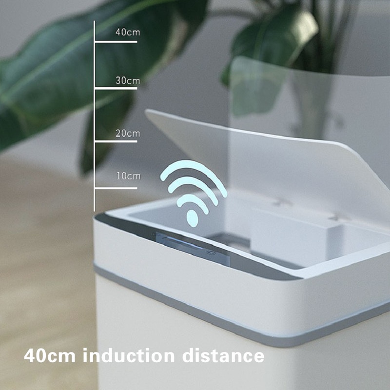 15L Smart Trash Can Automatic Induction Waste Bin ... – Grandado