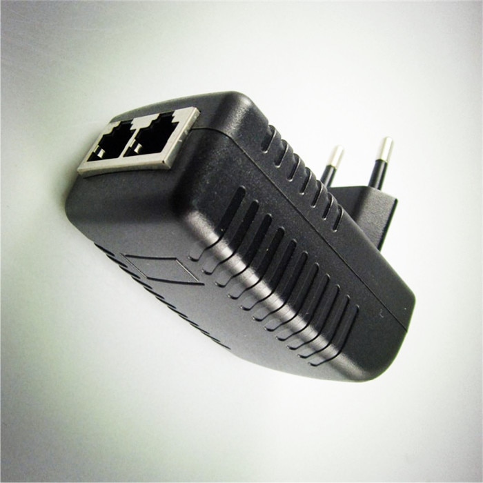 DC48V 0.5A 10/100Mbps PoE Injector Power Over Ethe... – Vicedeal