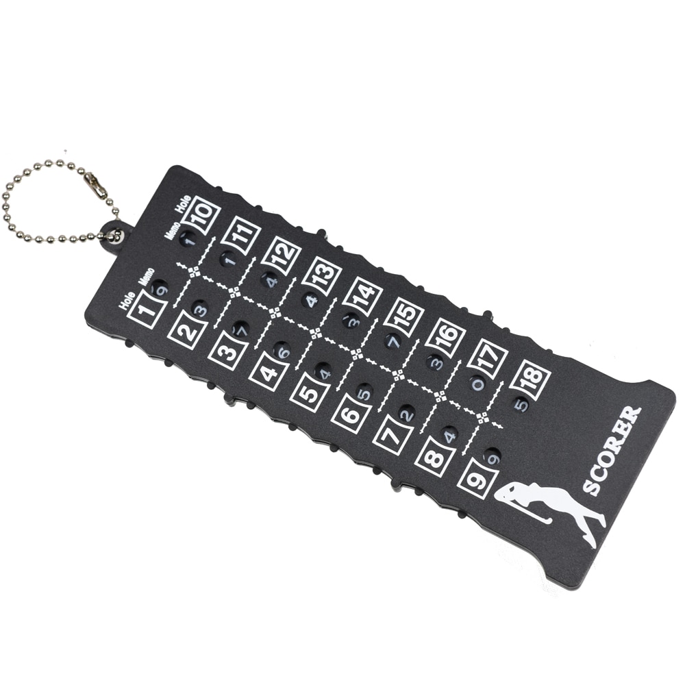 18 Hole Golf Stroke Teller Indicator met Sleutelha... – Vicedeal