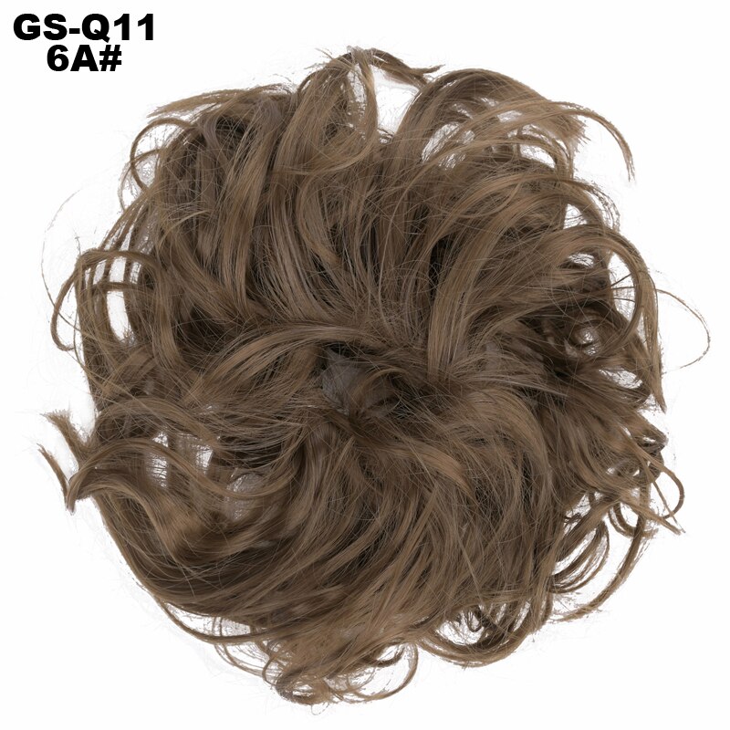 GIRLSHOW Messy Hair Buns Synthetic Fluffy Tousled ... – Vicedeal