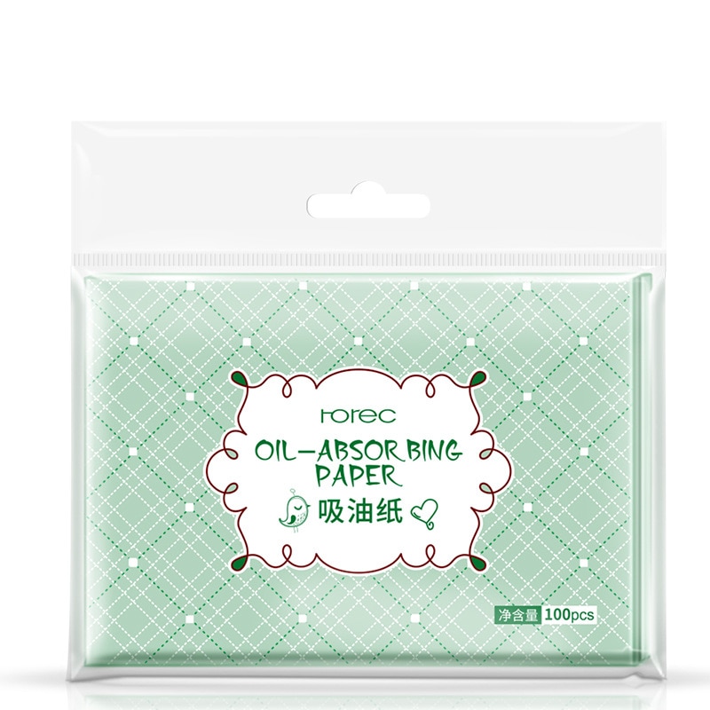100 Sheets/pack Face Make Up Oil Absorbing Blottin... – Grandado