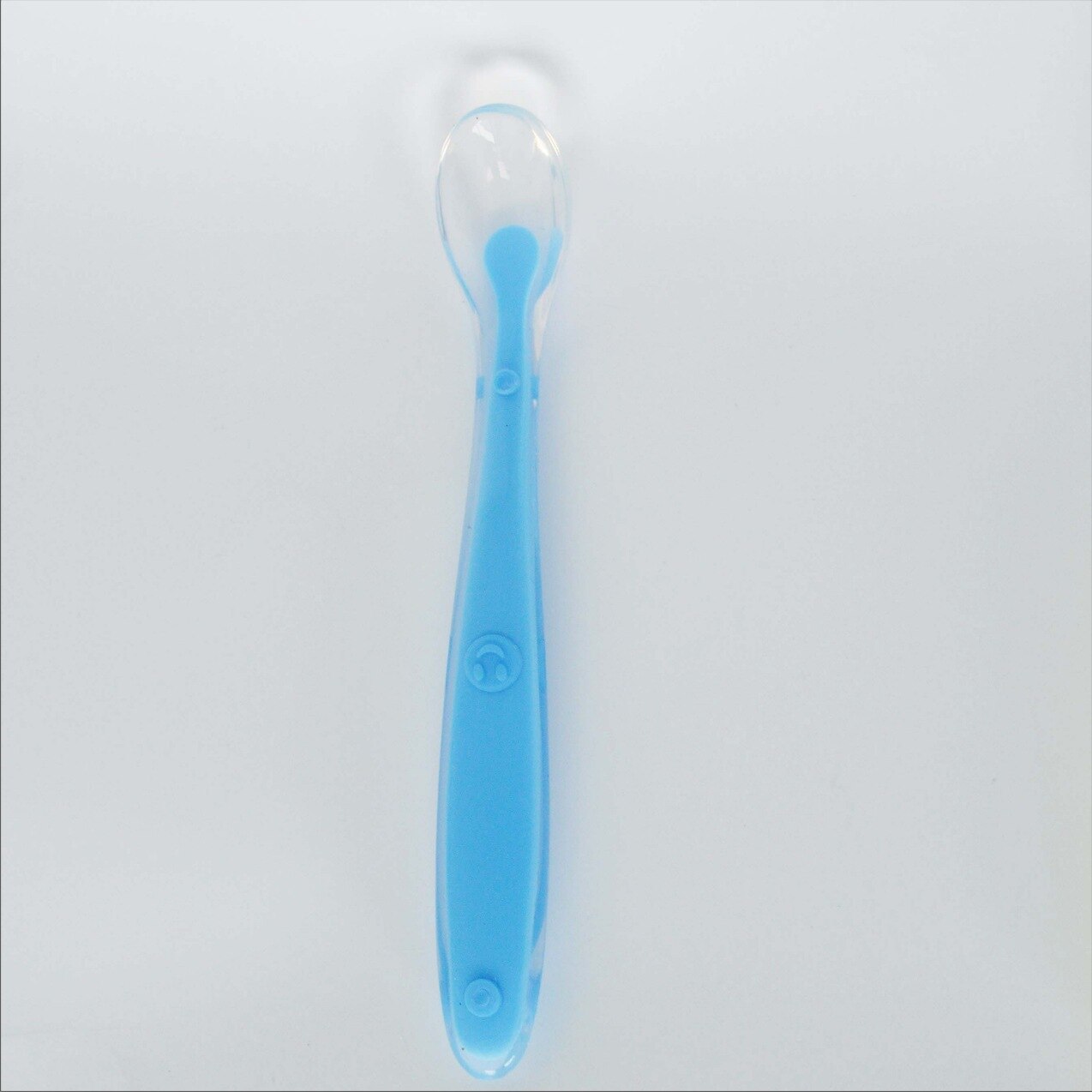 Baby Zachte Siliconen Lepel Snoep Kleur Temperatuu... – Grandado