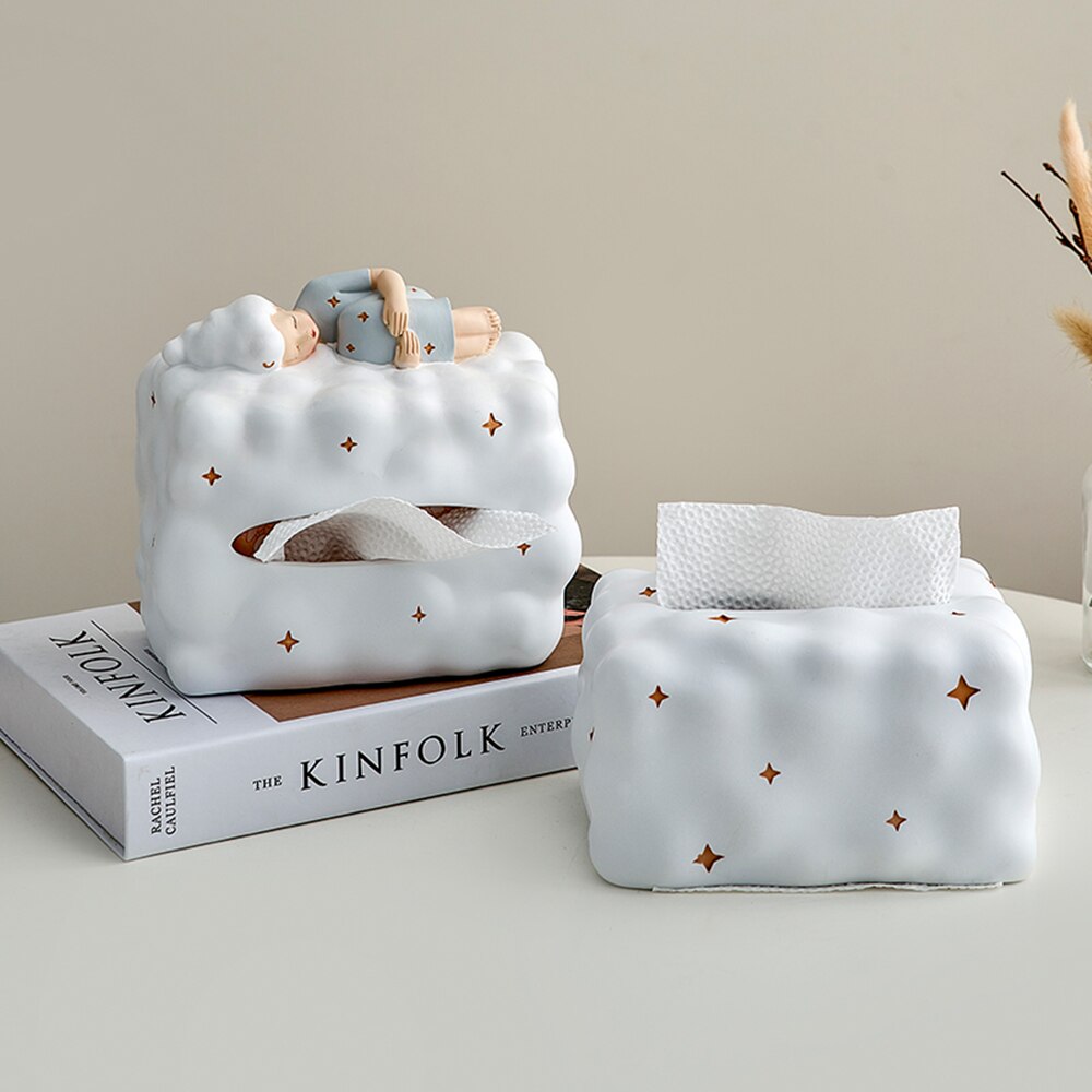 Tissue Doos Houder Cartoon Wolken Model Tissue Doz... – Grandado