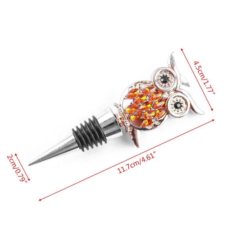 Bouchon de bouteille de vin de hibou mignon, bouch... – Grandado