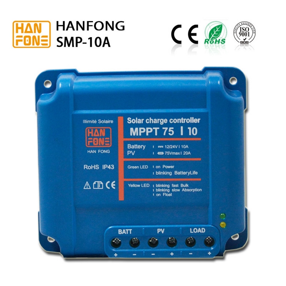 10A 15A 20A Solar Charge Controller MPPT 12/24V Au... – Grandado