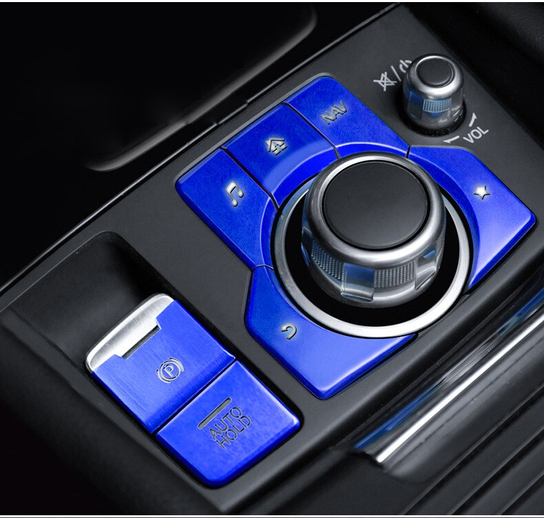 Rood/Blauw/Zilver Handbrake Handrem Auto Hold & Mu... – Grandado