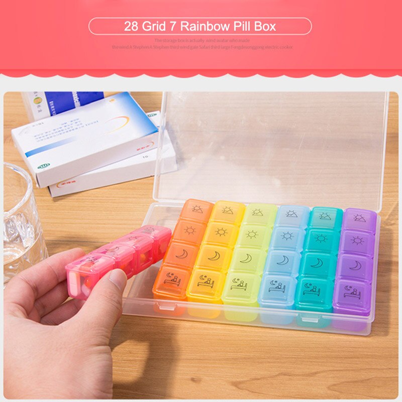 Good Healthy Pill Storage Box Medicine Case 7 Day ... – Grandado