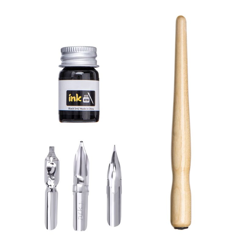 2022 Manga Dip Pen Set Comic Pro Drawing Kit 3 Nib... – Vicedeal
