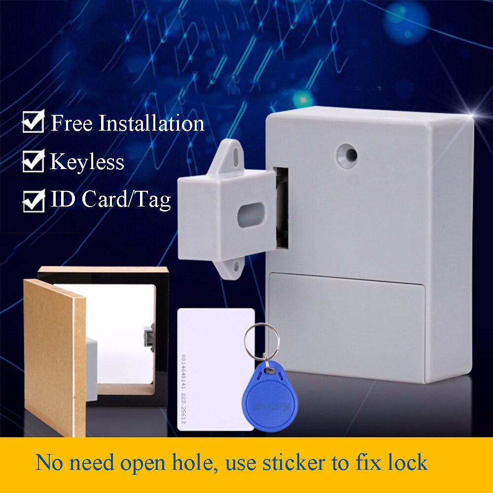 125Khz ID Card Tag Drawer Lock Safe Mini Invisible... – Grandado