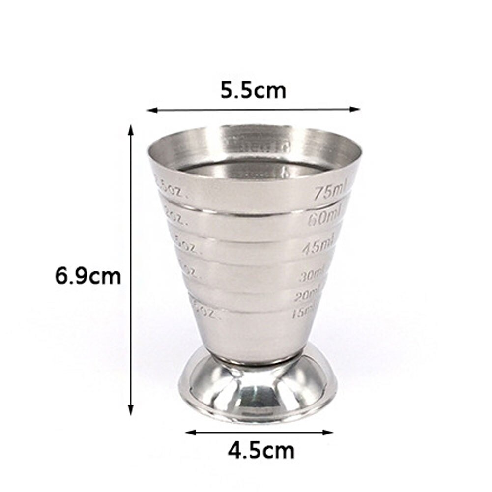 1PC Measuring Cup Stainless Steel Cocktail Jigger ... – Vicedeal