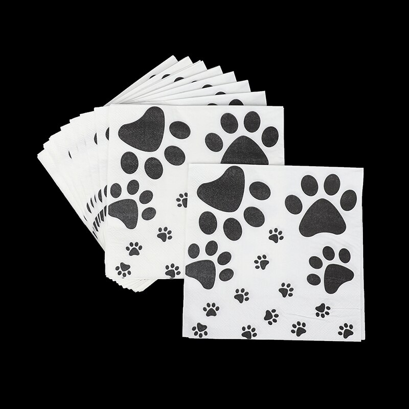 Puppy Paw Themed Pet Birthday Party Decorations Do... – Vicedeal