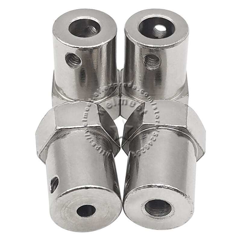 3mm/4mm/5mm/6mm Plating Rigid Hexagon Coupling Mot... – Grandado