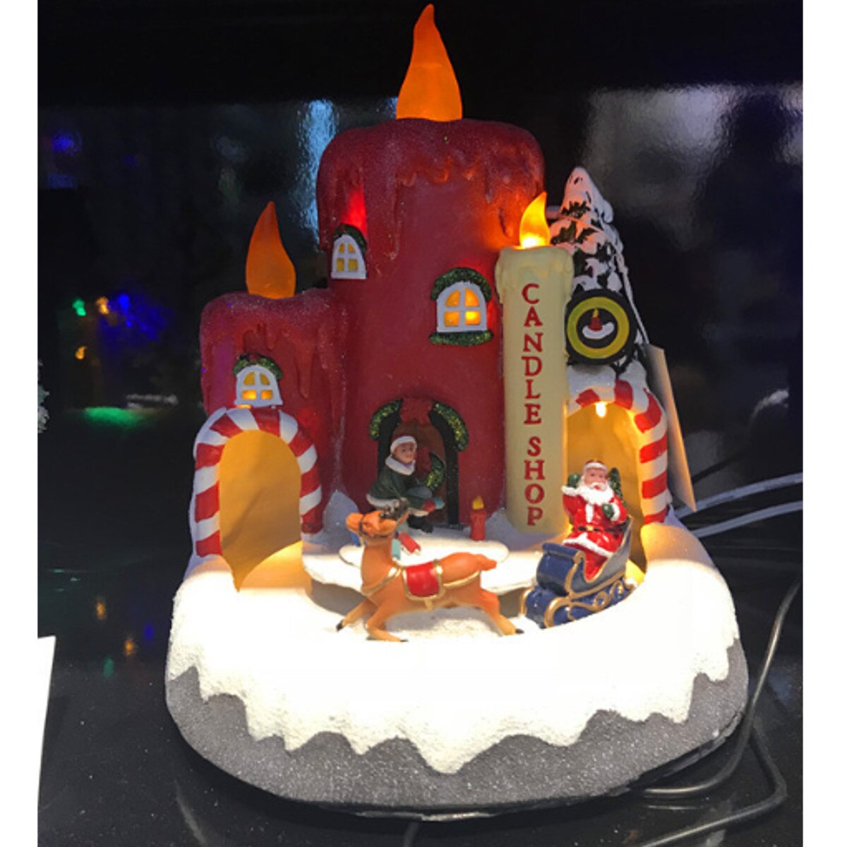 Miniature Resin Christmas Scene For kids Year Ligh... – Vicedeal